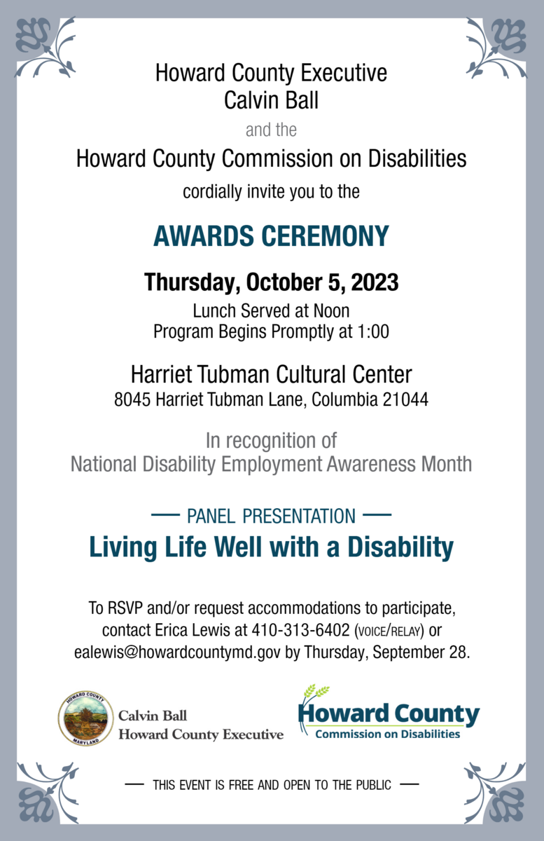 Commission on Disabilities | Howard County