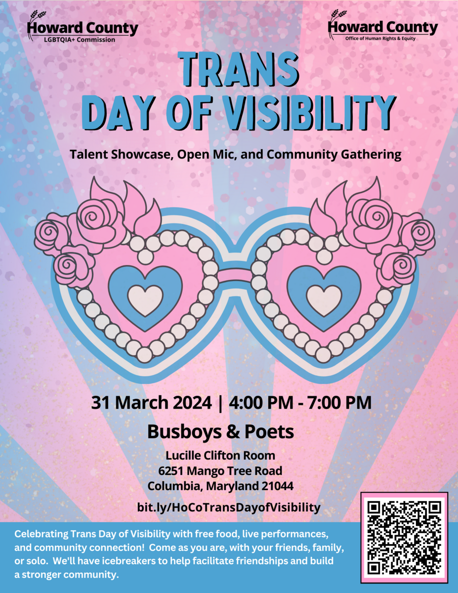 Trans Day of Visibility Celebration | Howard County