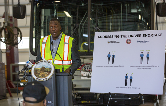 Howard County Launches New Efforts to Combat Bus Driver Shortage ...
