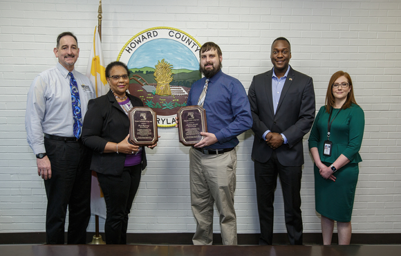 Howard County Executive Calvin Ball Congratulates Award-Winning ...