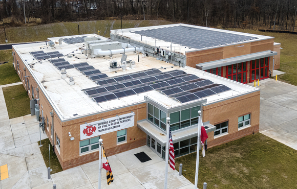Howard County’s New Waterloo Fire Station Receives Prestigious LEED ...