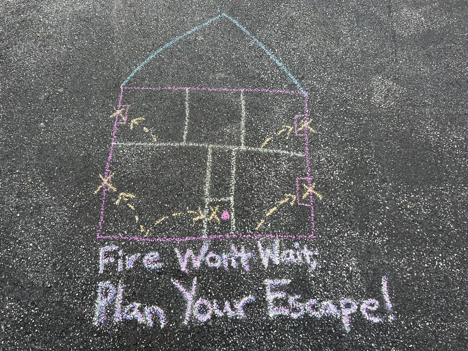 Chalk It Up to Fire Safety | Howard County